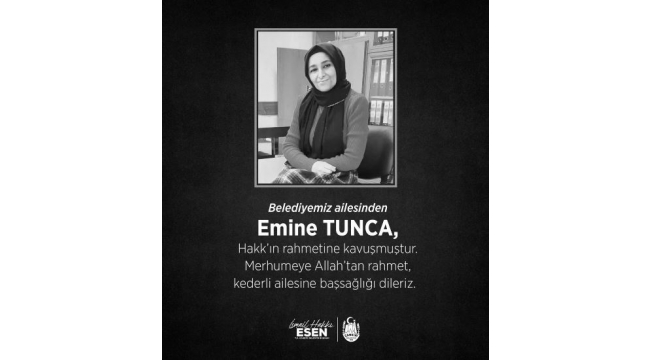 Belediye Personellerinden Emine Tunca Vefat Etti - haberci18.com ...